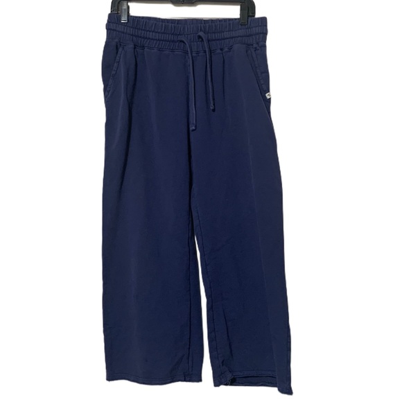 Pact | Pants & Jumpsuits | Pact Blue Wide Leg Sweatpants | Poshmark